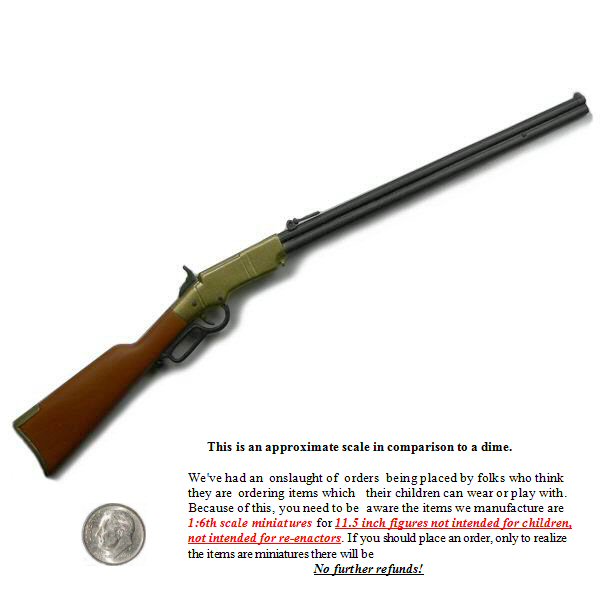 Civil War Model 1862 Henry Repeating Rifle – BattleGear Toys